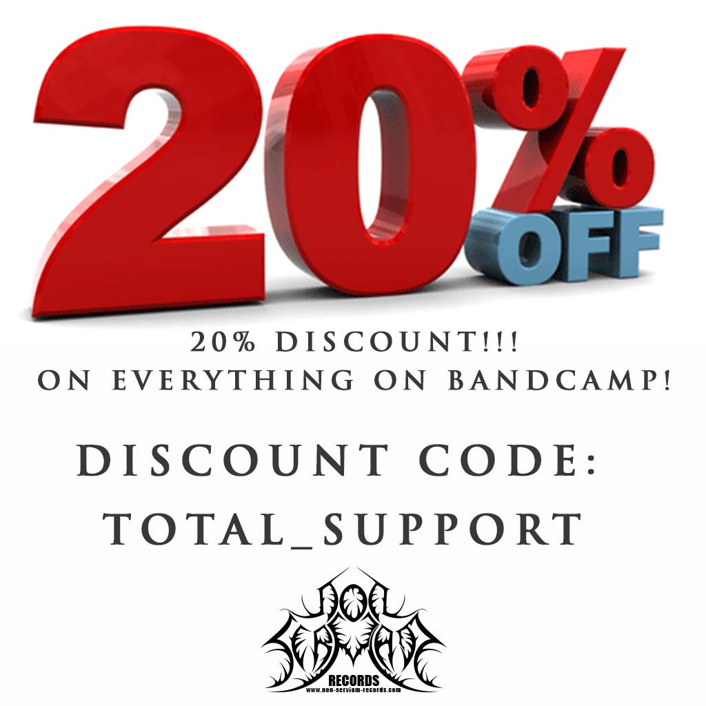 Bandcamp discount! – Non Serviam Records