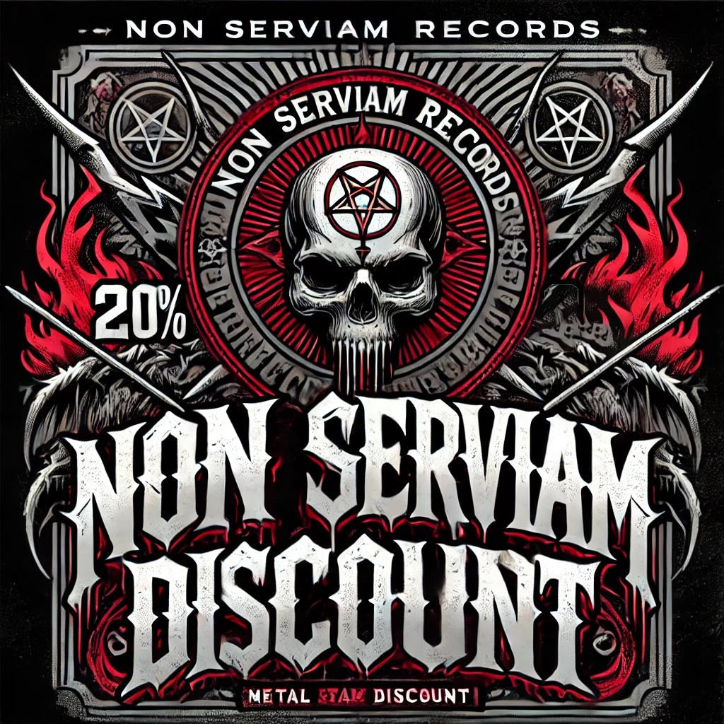 Bandcamp Discount! – Non Serviam Records